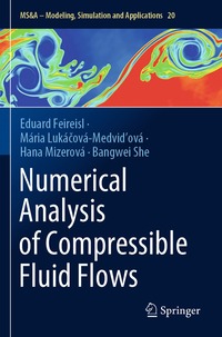 Numerical Analysis of Compressible Fluid Flows - Eduard Feireisl, Mria Lukov-Medviov, Hana ...