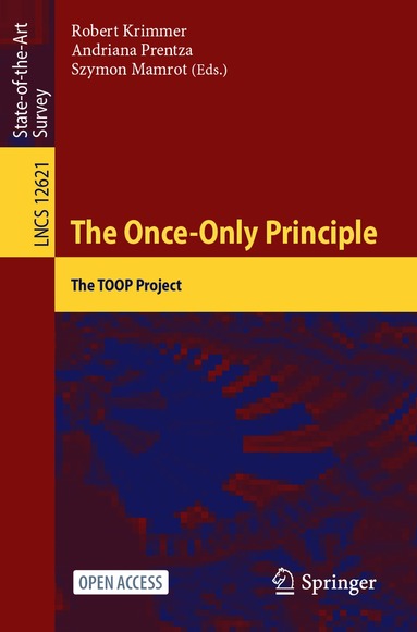 Once-Only Principle - Robert Krimmer, Andriana Prentza, Szymon Mamrot ...