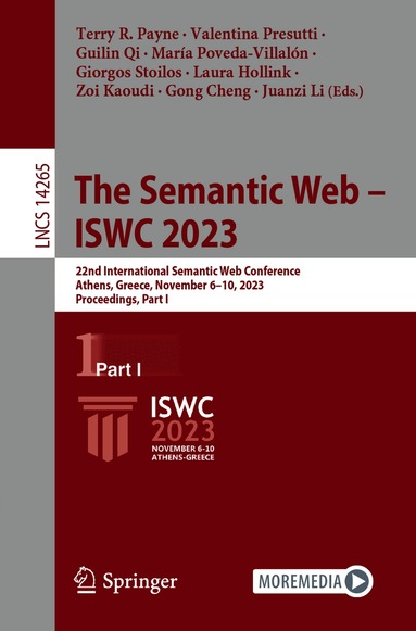 Semantic Web - ISWC 2023 - Terry R Payne, Valentina Presutti, Guilin Qi, María Poveda-Villalón ...
