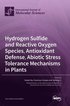 Hydrogen Sulfide and Reactive Oxygen Species, Antioxidant Defense, Abiotic Stress Tolerance ...