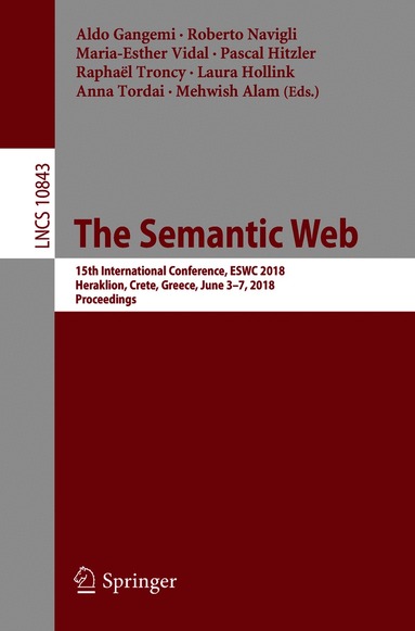 Semantic Web - Aldo Gangemi, Roberto Navigli, Maria-Esther Vidal ...