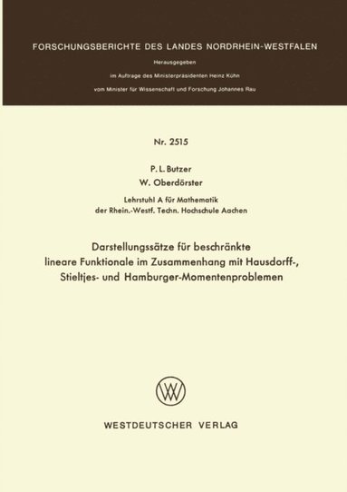 DarstellungssÃ¿tze fÃ¼r beschrÃ¿nkte lineare Funktionale im ...