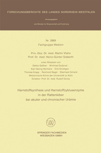 Harnstoffsynthese und Harnstoffzyklusenzyme in der Rattenleber bei ...