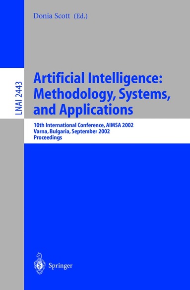 Artificial Intelligence: Methodology, Systems, and Applications - Doris R Scott - Häftad ...