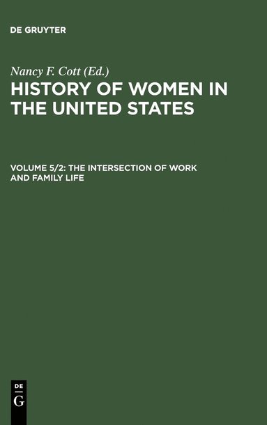History of Women.Vol.5/Part 2 - Nancy F Cott - Bok (9783598414763) | Bokus