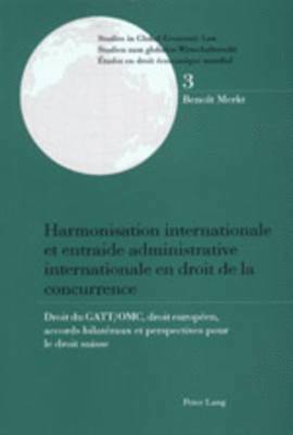 Harmonisation Internationale Et Entraide Administrative Internationale ...