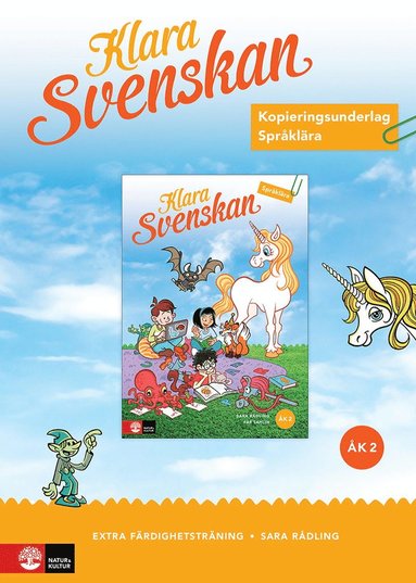 Klara Svenskan åk 2 Kopieringsunderlag Språklära Färdighetsträning
