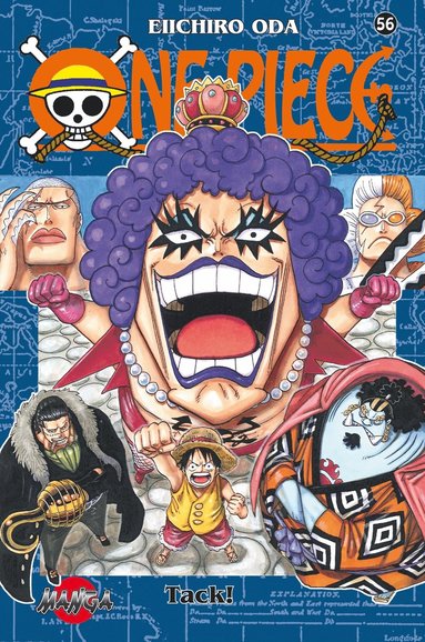 One Piece 56 - Eiichiro Oda - Häftad (9789163868641) | Bokus