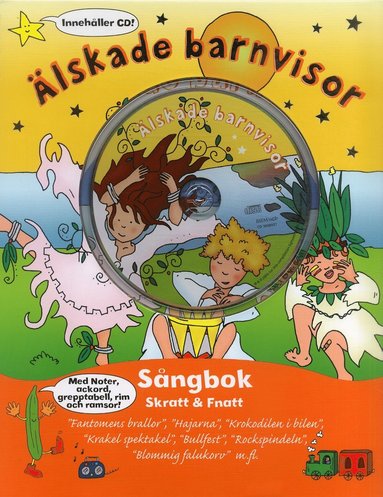 Älskade barnvisor - Skatt och Fnatt + CD - Blandade - Bok ...