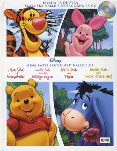 Mina bästa sagor med Nalle Puh med cd - Disney - Bok (9789171346292) | Bokus