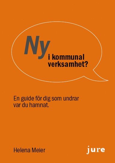 Ny i kommunal verksamhet? - En guide för dig som undrar var du hamnat ...