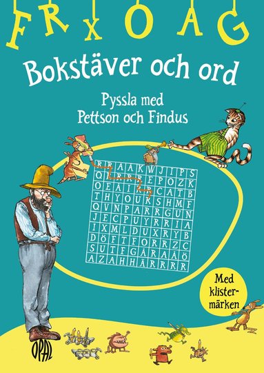 Pyssla med Pettson och Findus : Bokstäver och ord med klistermärken ...