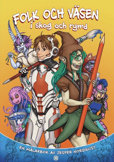Folk och väsen i skog och rymd - Jesper Nordqvist - Häftad ...