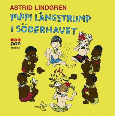 Pippi Långstrump i Söderhavet - Astrid Lindgren - CD-bok (9789173131223 ...