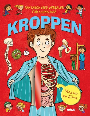Faktabok med versaler för kloka små. Kroppen - Maggie Andersson ...