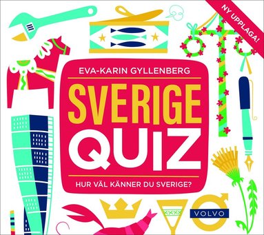 Sverigequiz: Hur väl känner du Sverige? - Ljudbok - Eva-Karin Gyllenberg (9789174693805) | Bokus