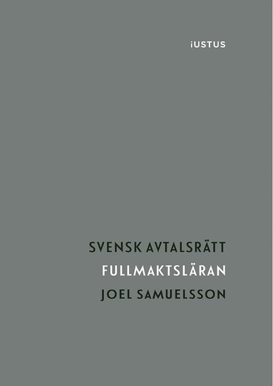 Fullmaktsläran Joel Samuelsson Häftad 9789177372349 Bokus