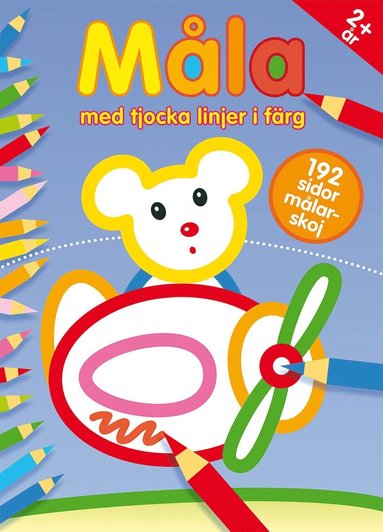 Måla med tjocka linjer i färg - Lieve Boumans - Häftad (9789177834335 ...