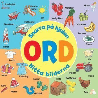 Ord : snurra på hjulen - hitta bilderna - Tucker Slingsby - Kartonnage ...