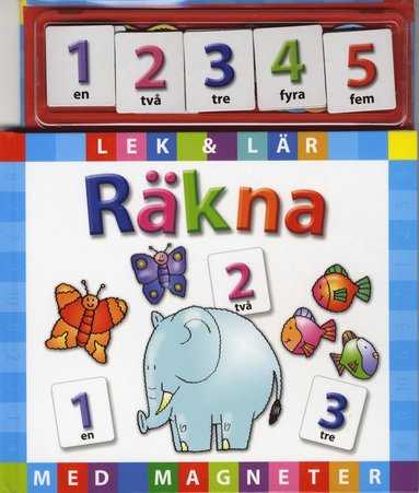Lek och lär med magneter : räkna - Kartonnage (9789186299026) | Bokus