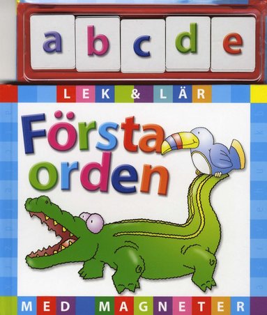 Lek och lär med magneter : första orden - Kartonnage (9789186299033 ...