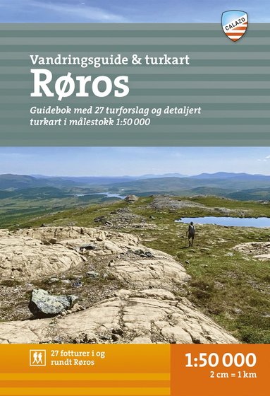 Turguide Røros: miniguide & turkart 1:50.000 - Sheet map, folded ...