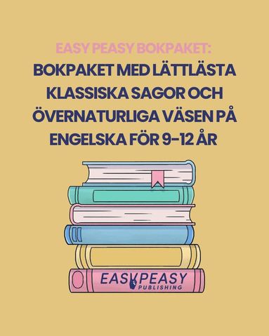 Bokpaket med lättlästa klassiska sagor och övernaturliga väsen på ...