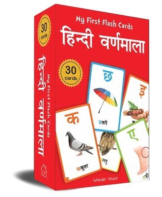 My First Flash Cards : Hindi Varnamala - Wonder House Books - Häftad (9789354400698) | Bokus