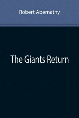 Giants Return - Robert Abernathy - Häftad (9789355896094) | Bokus
