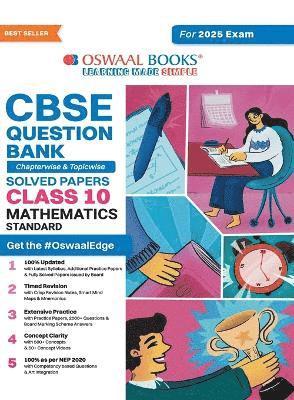 CBSE Question Bank Chapterwise and Topicwise SOLVED PAPERS_Class 10_Mathematics (Standard)_For ...