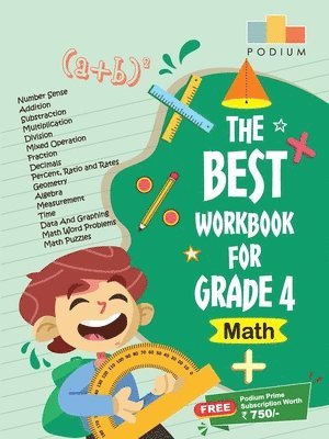 Best Math Workbook for Grade 4 - Podium School - Häftad (9789390354726 ...