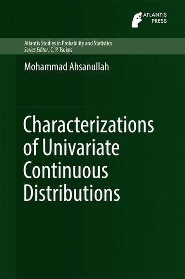 Characterizations of Univariate Continuous Distributions - Mohammad ...