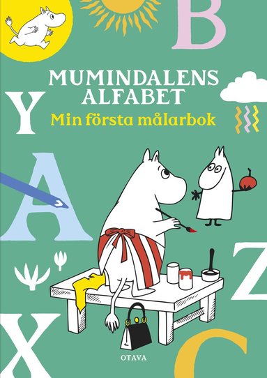 Mumin Min första målarbok - Häftad (9789511438724) | Bokus