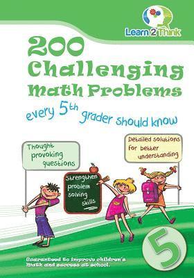 200 Challenging Math Problems every 5th grader should know - Learn 2 ...