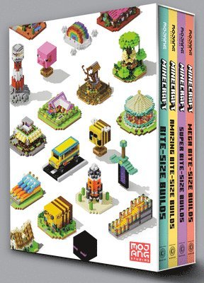 Minecraft: Bite-Size Builds Collection 4-Book Boxed Set: Minecraft: Bite Size-Builds, Minecraft ...
