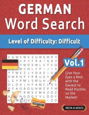 German Word Search - Level of Difficulty - Delta Classics - Häftad ...