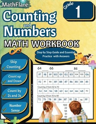 Counting and Numbers Math Workbook 1st Grade - Mathflare Publishing ...