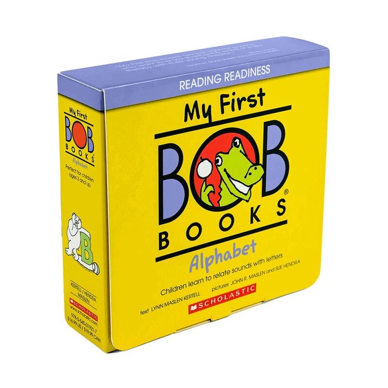 My First Bob Books - Alphabet Story Box Phonics, Letter Sounds, Ages 3 ...