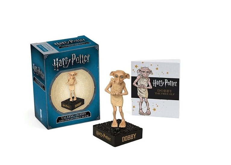 Harry Potter Talking Dobby and Collectible Book - Running Press ...